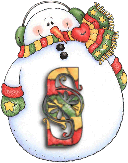 Alfabeto muñeco de nieve bailando, animado. - Oh my Alfabetos!